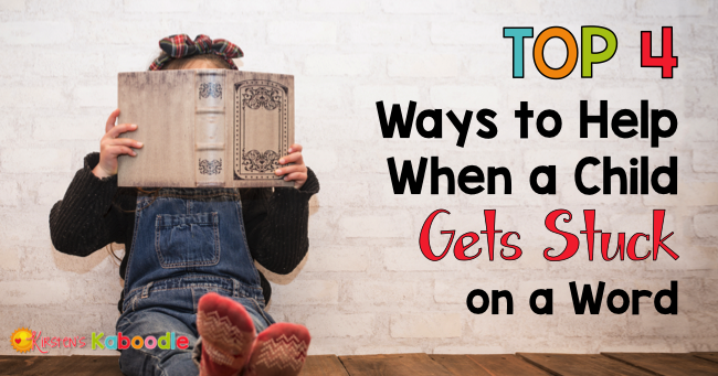 help students stuck on a word while reading out loud