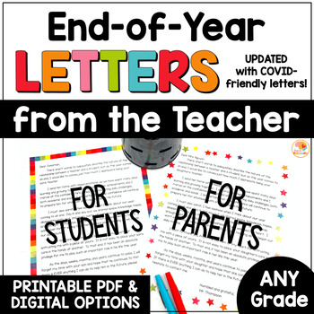 End of Year Letters from the Teacher