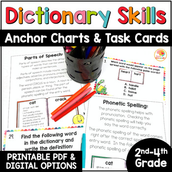 Dictionary Skills Task Cards