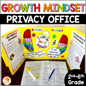 Growth Mindset Privacy Folder Office