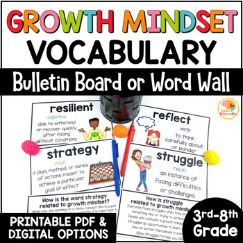 Growth Mindset Vocabulary