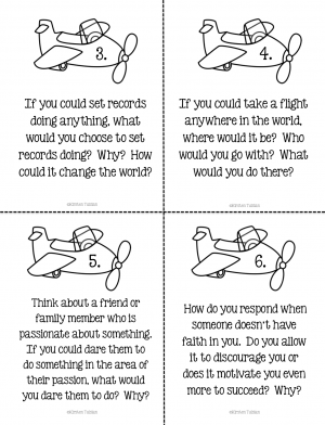 I am Amelia Earhart by Brad Meltzer Literature Activities