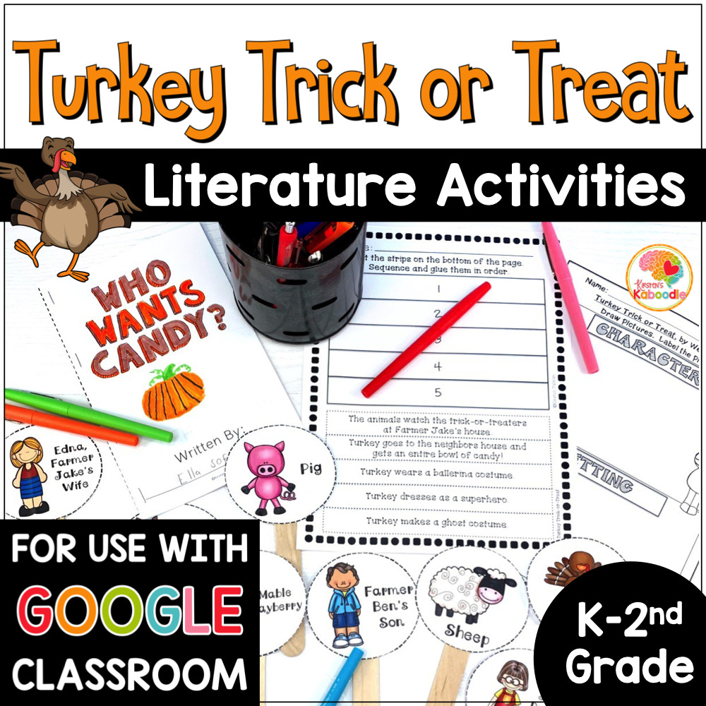 Turkey Trick Or Treat Literature Unit Activities turkey-trick-or-treat-literature-unit-activities
