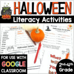 Halloween Literacy Activities - NO PREP