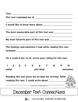 Reading Logs - Winter Flip Books