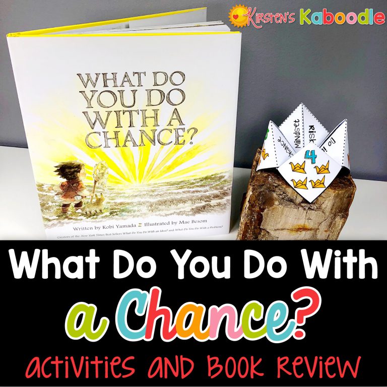 What Do you Do With a Chance Activities and Book Review