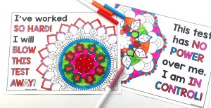 Testing Motivation Coloring Pages with Affirmations • Kirsten's Kaboodle