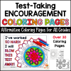 Testing Motivation Coloring Pages with Affirmations • Kirsten's Kaboodle