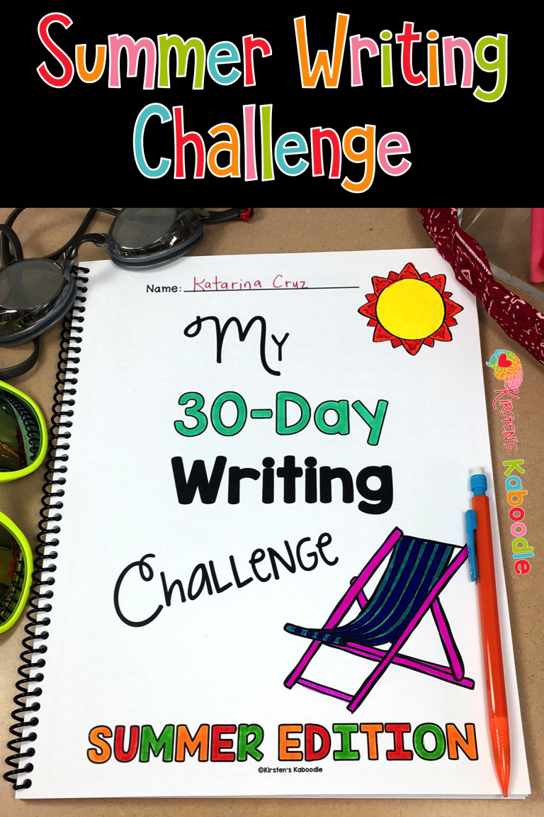 Summer Writing Prompts for Kids: A 30-Day Writing Challenge