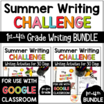 Summer Writing Activities: 30-Day Summer Writing Challenge BUNDLE for ...