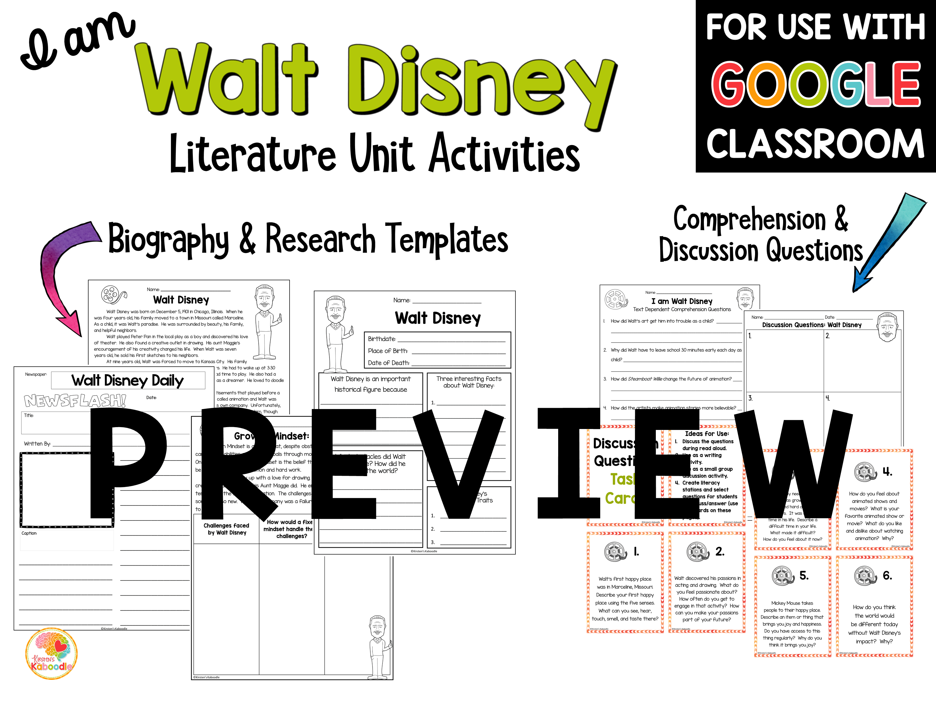 I am Walt Disney by Brad Meltzer • Kirsten's Kaboodle