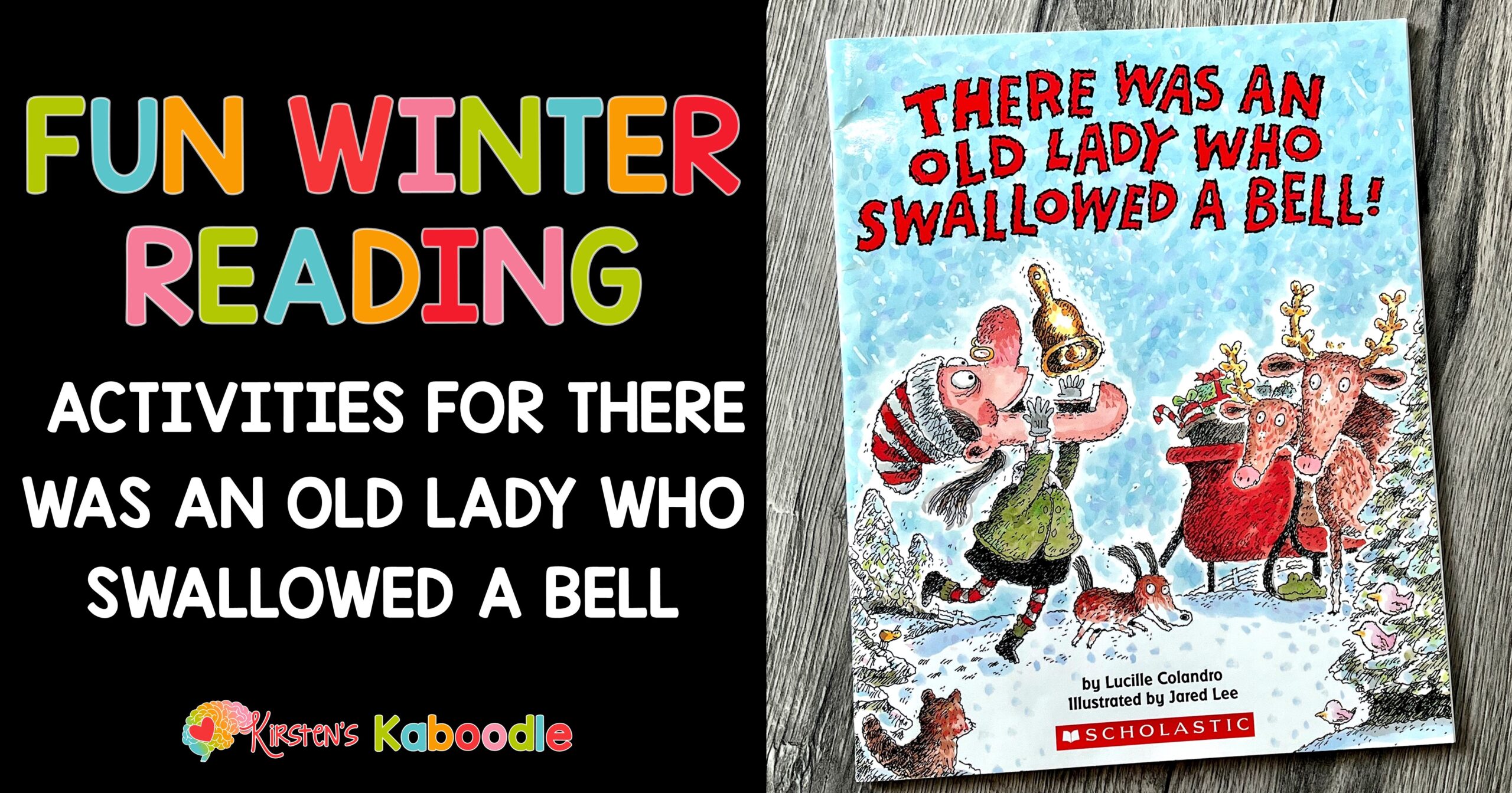 There Was an Old Lady Who Swallowed a Bell Book Review and Activities ...